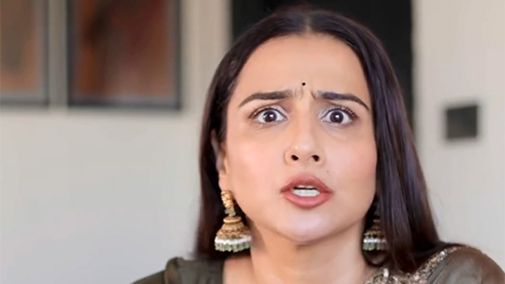 Vidya Balan's cute surprise to all the Gujaratis out there! - Bollywood ...