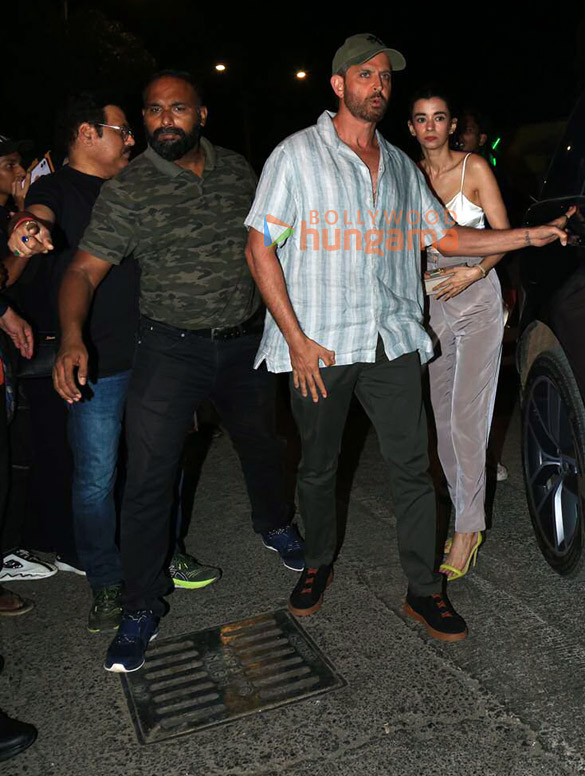 Photos Jr NTR, Ranbir Kapoor, Alia Bhatt, Hrithik Roshan, Saba Azad and Karan Johar snapped in ...