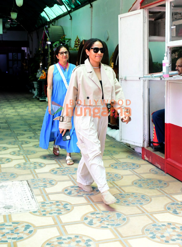 Photos Neena Gupta and Masaba Gupta spotted outside a clinic in Bandra ...