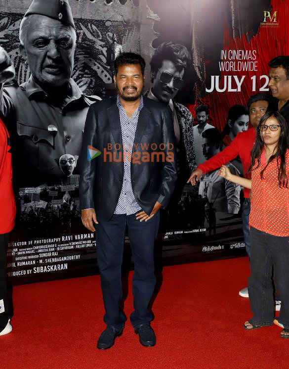 Photos Kamal Haasan, Siddharth, S Shankar attend the trailer launch of Hindustani 2 (8) | S ...