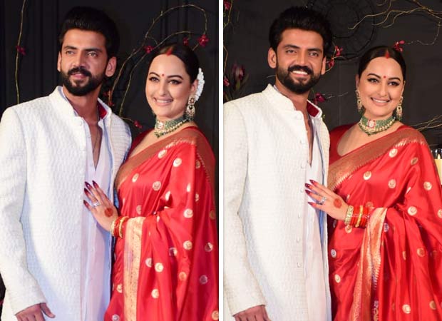 Sonakshi Sinha stuns as a traditional bride in red “chand buta ...