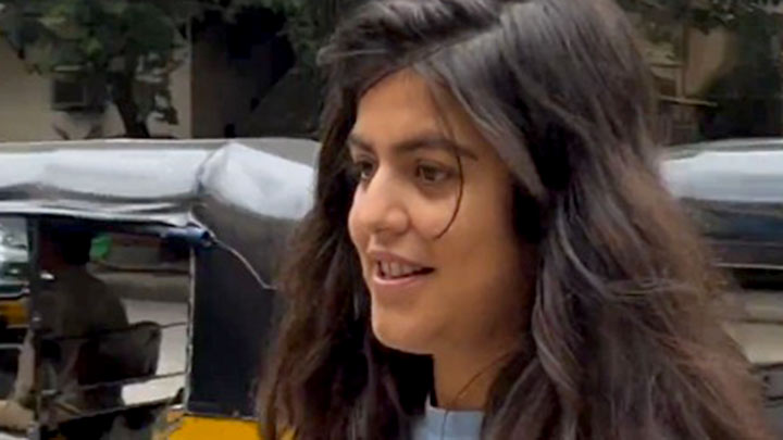 Shenaz Treasury gets clicked in the city by paps - Bollywood Hungama