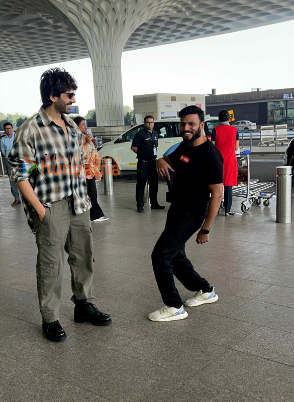 Photos Kartik Aaryan, Raashii Khanna and Sonam Bajwa snapped at the ...