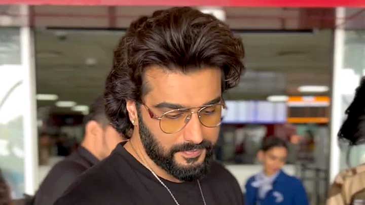 Danger Lanka aka Arjun Kapoor at the airport - Bollywood Hungama
