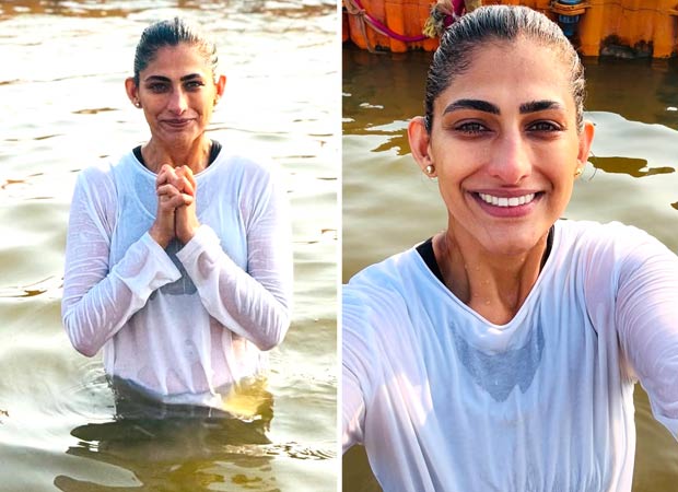 Kubbra Sait visits Maha Kumbh Mela; Deva actress says, “Ganga welcomed ...