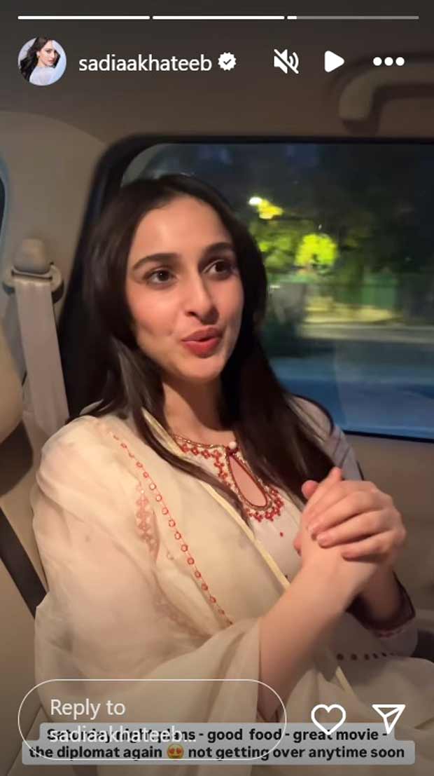 Sadia Khateeb and The Diplomat team take Delhi by storm; actress shares ...