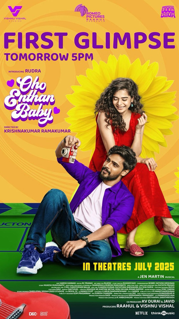 First poster of Mithila Palkar’s Tamil debut Oho Enthan Baby is out and ...