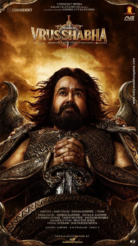 Vrusshabha 2025 First Look - Bollywood Hungama