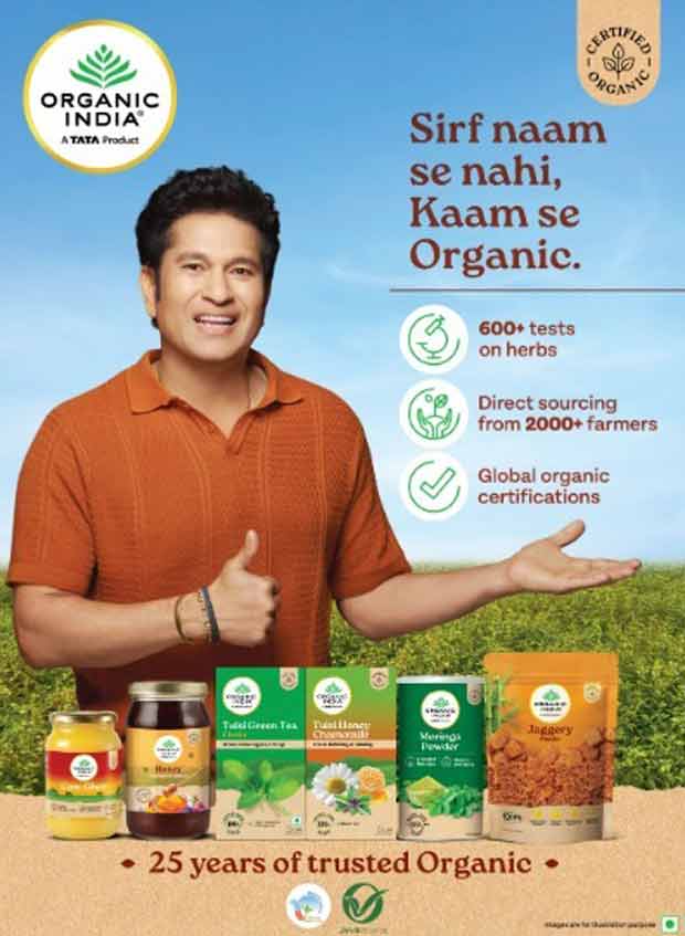 Sachin Tendulkar headlines Organic India’s new campaign, encouraging ...